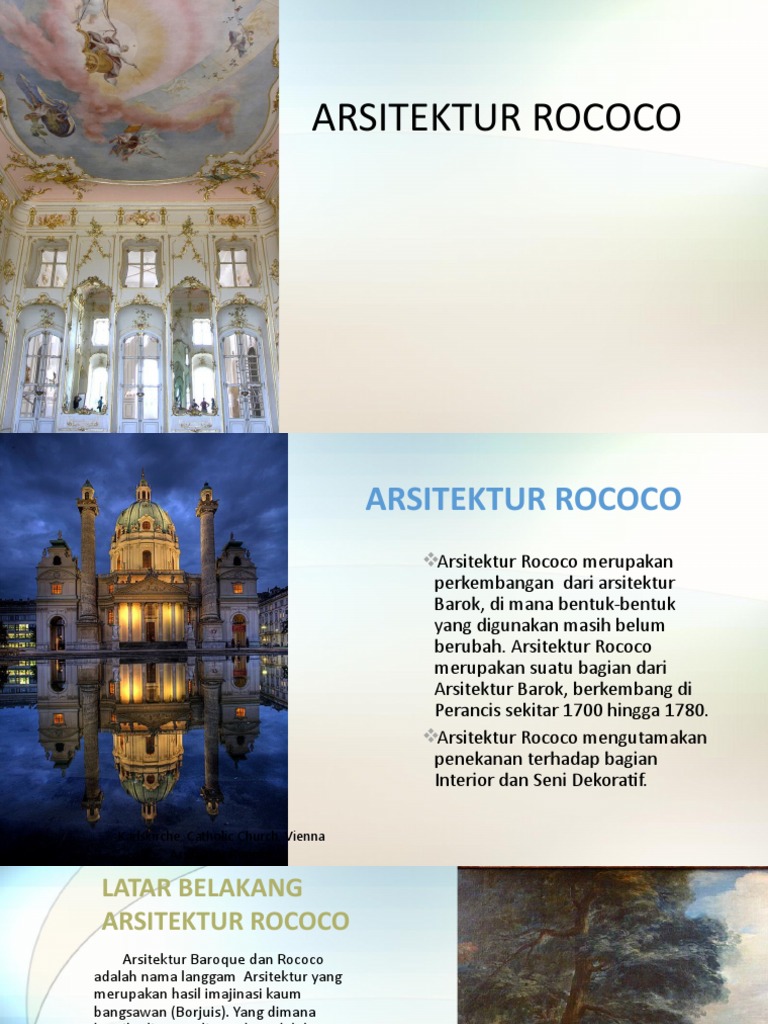 7.4. Arsitektur Rococo Ok | PDF | Seni