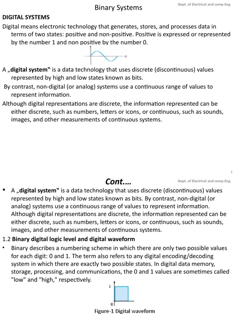 Digital Logic Design Chapter 2 | Download Free PDF | Binary Coded Decimal | Teaching Mathematics