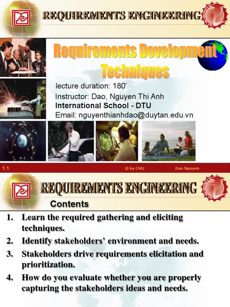 CMU-SE 214 Requirements Engineering - 2022S - Lecture Slides-4 | Download Free PDF | Use Case ...