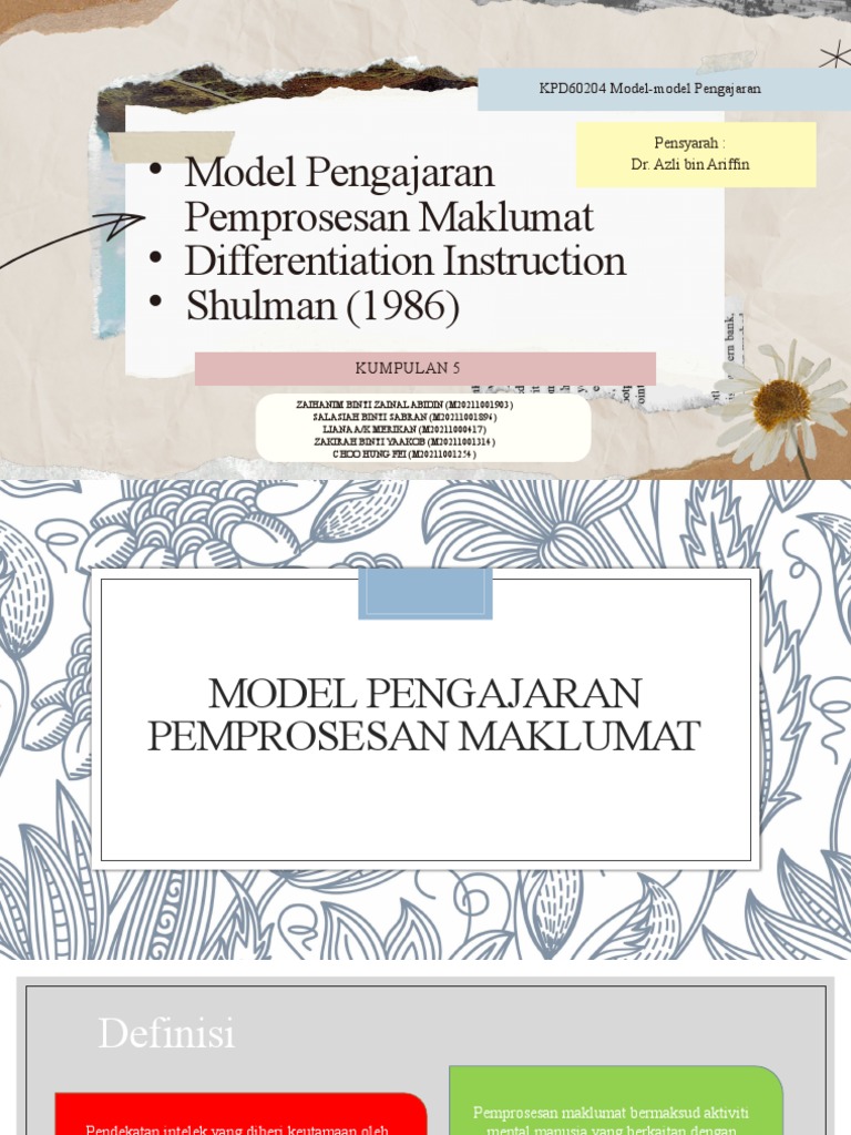 Pembentangan Kumpulan 5 | PDF