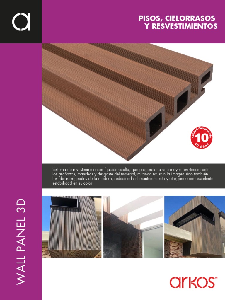 Wall Panel 3D - Ficha Técnica - 20200710 | PDF