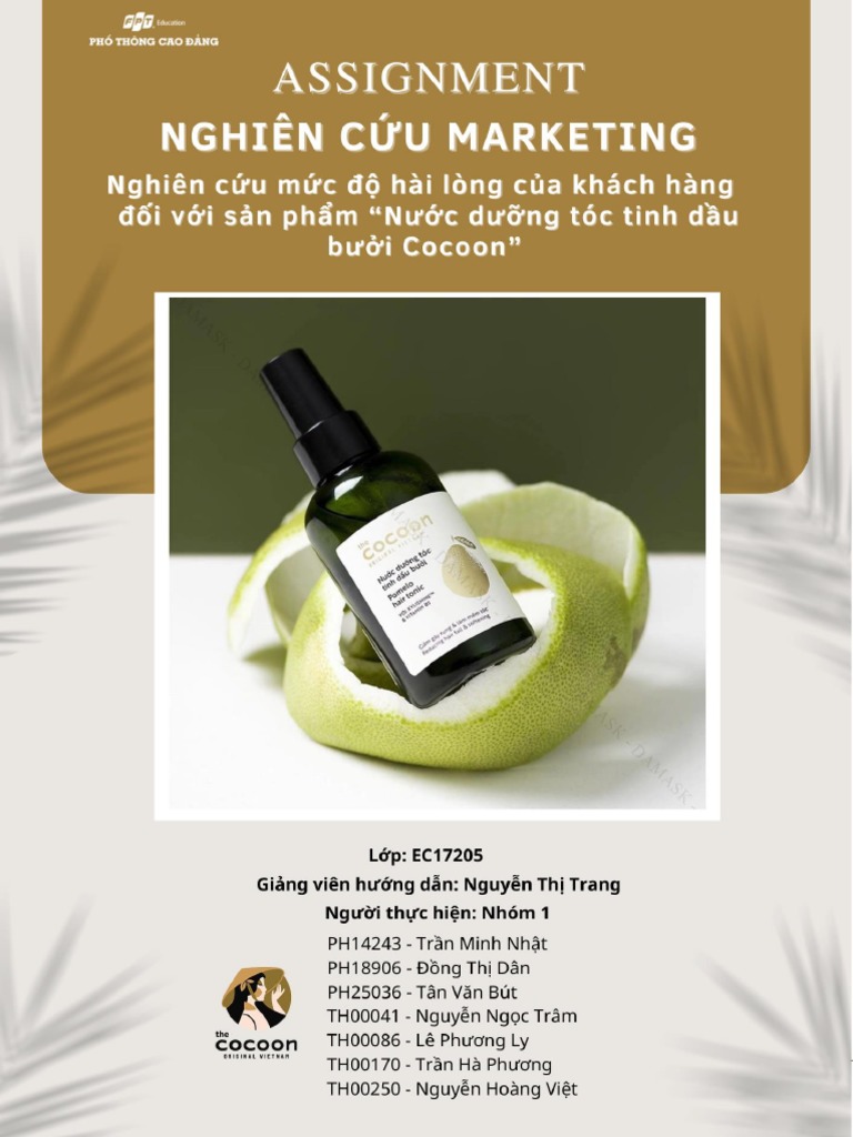 Nghiên C U MKT - Nhóm 1 | PDF