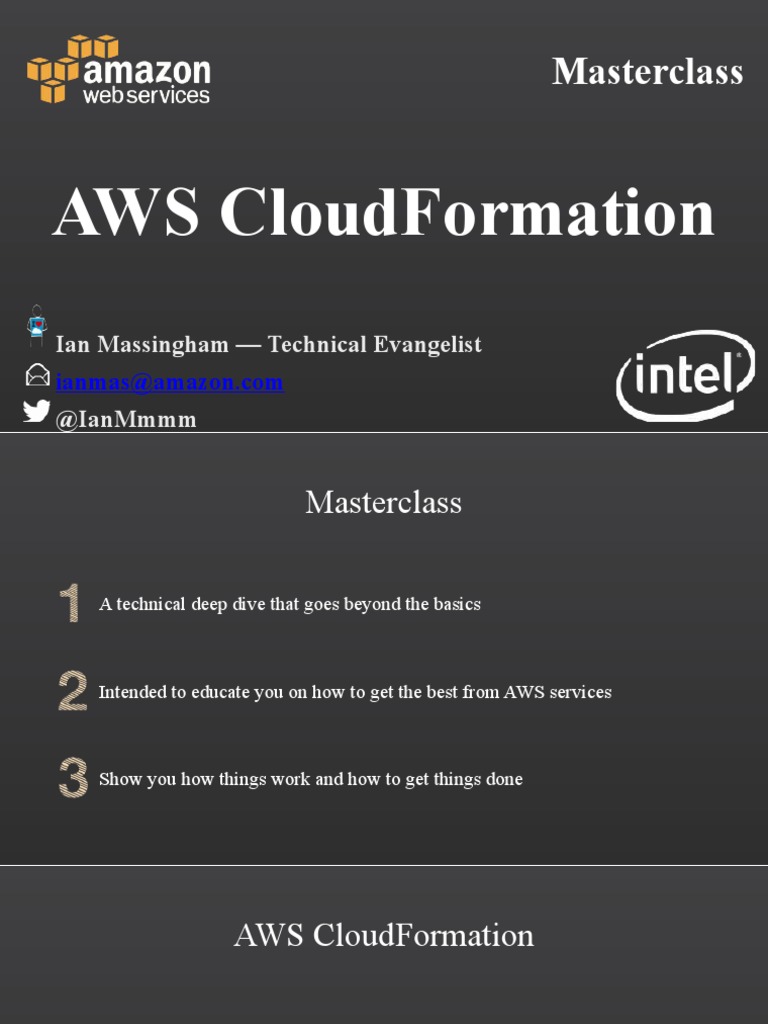 AWS CloudFormation Masterclass | PDF | Amazon Web Services | Computing