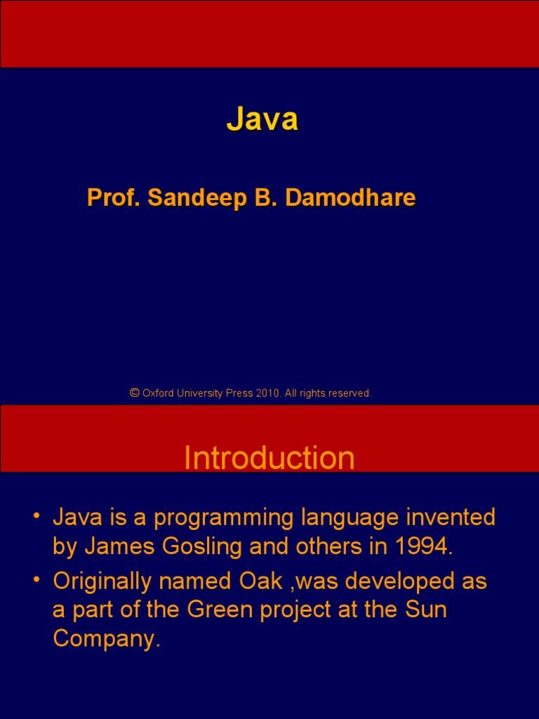 340 - 33 - Powerpoint Slides - Chapter 2 Getting Started With Java - Chapter 2 | PDF | Java ...