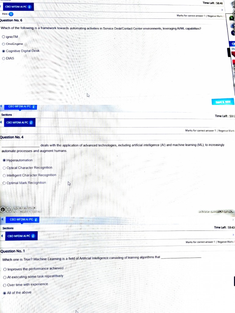 MFDM Course - 68181 Ques Ans | PDF