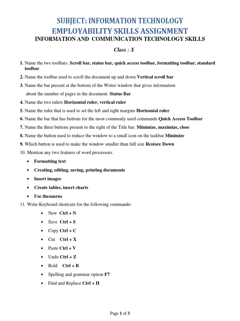 CH3 Basic ICT Skills | PDF | Operating System | Computer File