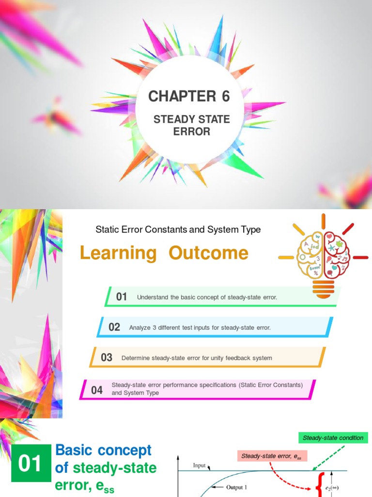 Steady-State Error Analysis Guide | PDF | Steady State | Damping