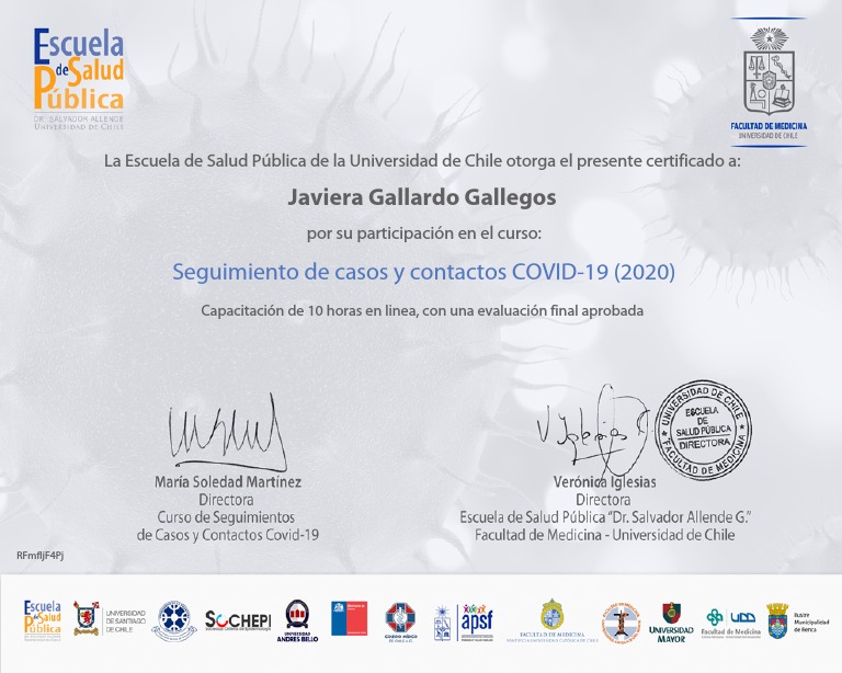 2020 SCCC Obtener Certificado | PDF