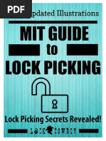 MIT Lockpicking Guide | PDF | Lock (Security Device) | Force