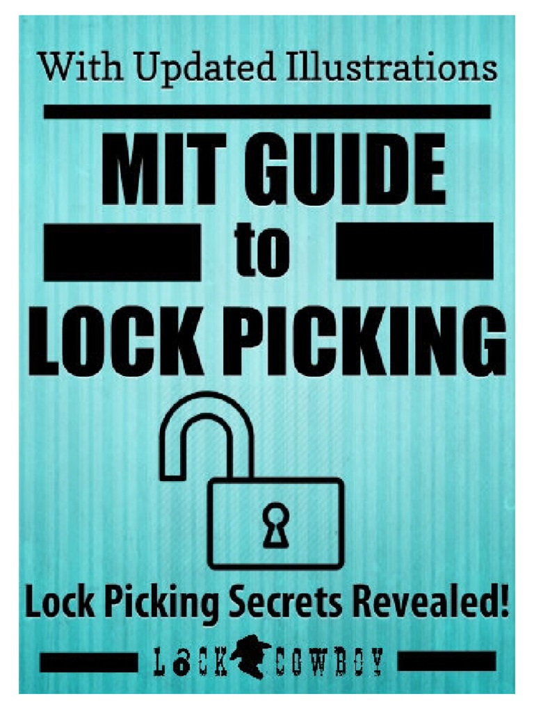 MIT Guide To Lock Picking | PDF | Force