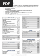 The Sabalauski Air Assault School (Tsaas) Student Packing List | PDF ...