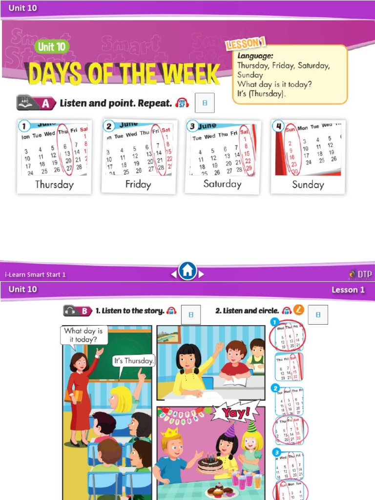 Tiếng Anh 2 Smart Start PPT Slides_Unit 10 | PDF