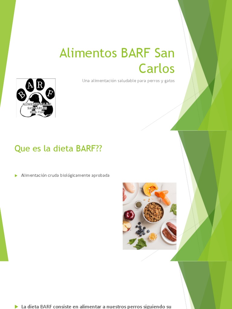 Barf | PDF | Alimentos | Dieta