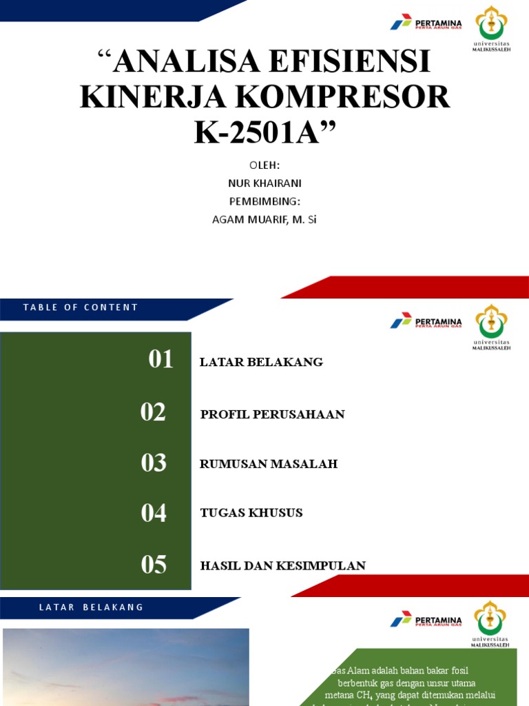 Analisa Efisiensi Kinerja Kompresor K-2501a | PDF Analisa Efisiensi Kinerja Kompresor K-2501a | PDF