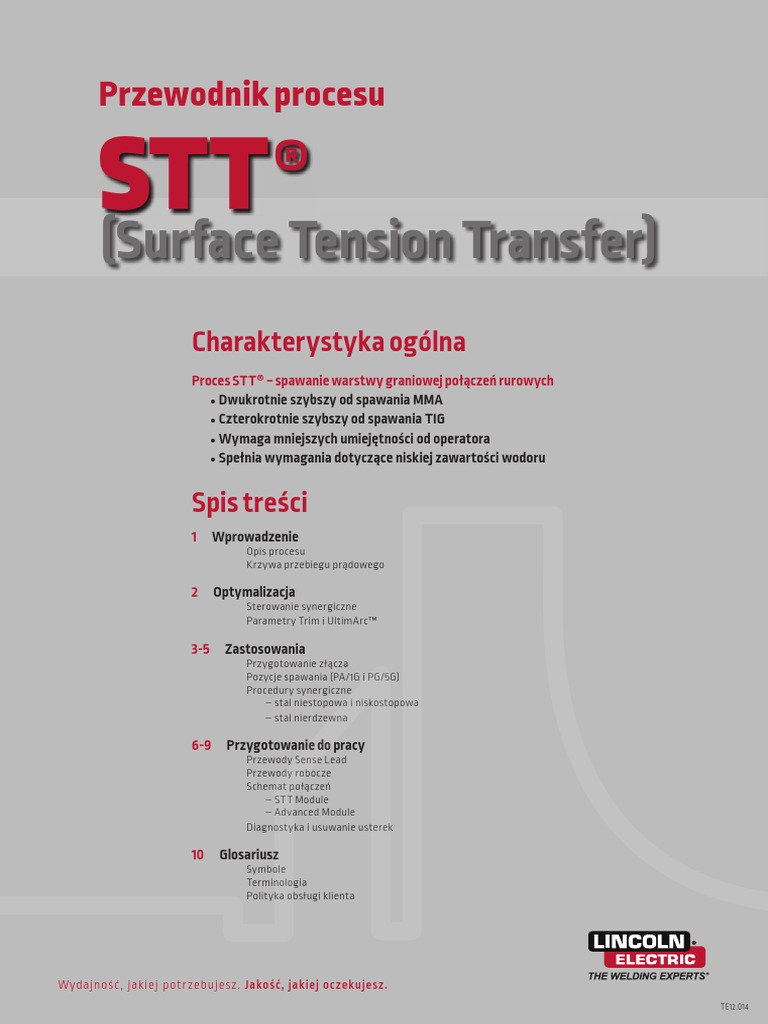 Te12014 STT Guide PL 2016-03 | PDF