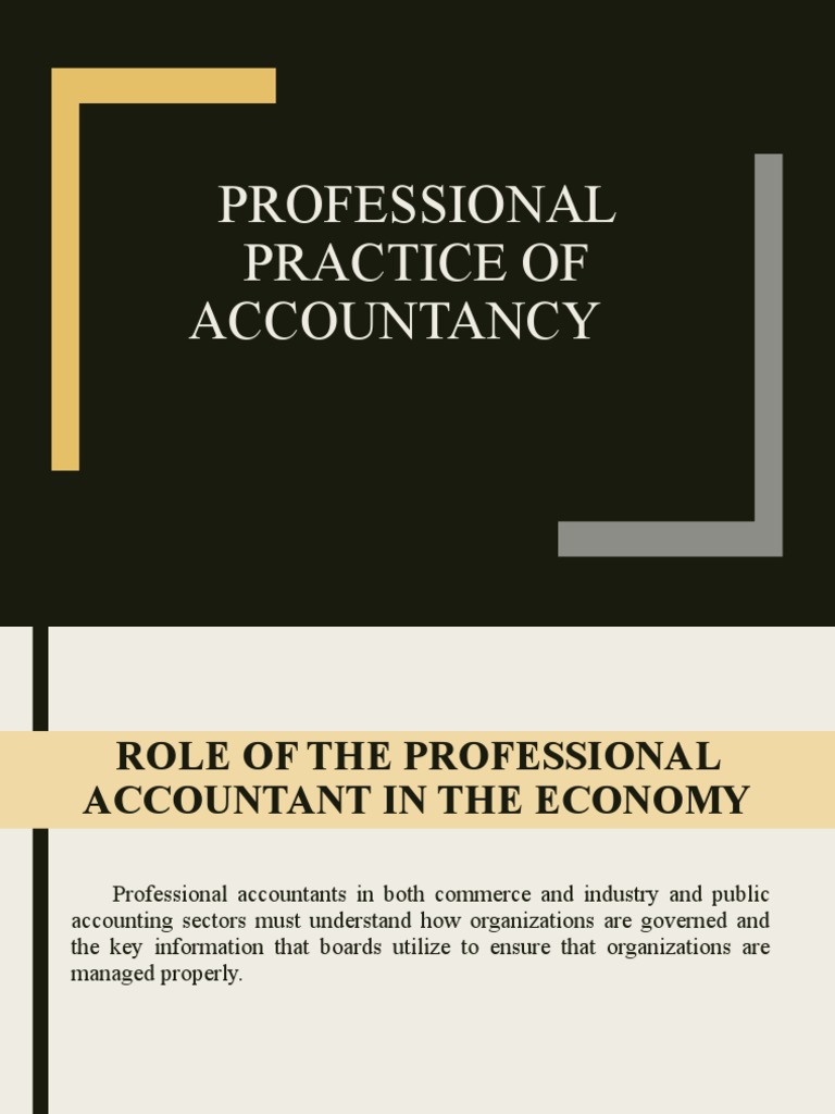 P3 Professional-Practice-Of-Accountancy | PDF | Certified Public Accountant | Accounting