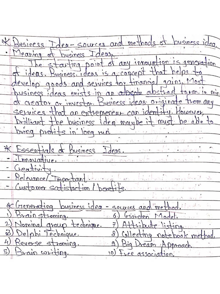 Entrepreneurship Management Chapter 3 - Part 2 | PDF