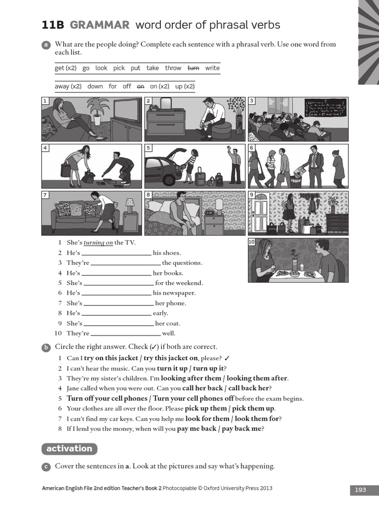 Word Order Prhrasal Verbs | PDF | Cognitive Science | Linguistic Typology