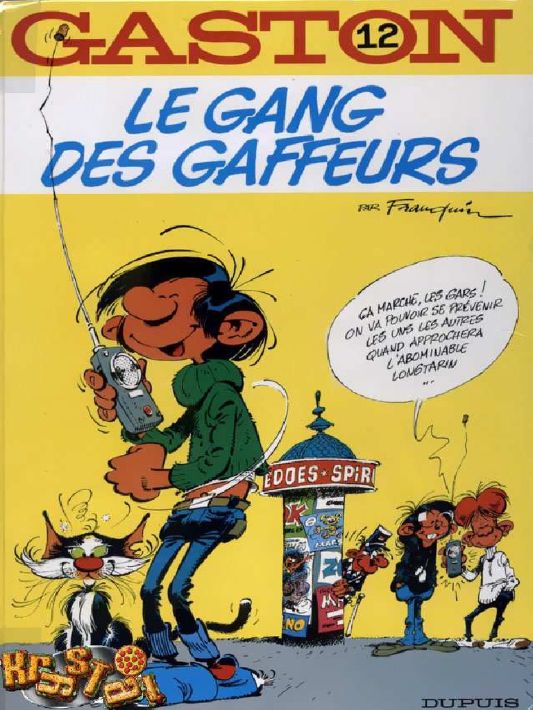 Gaston Lagaffe-T12-Le Gang Des Gaffeurs (PDFDrive) | PDF