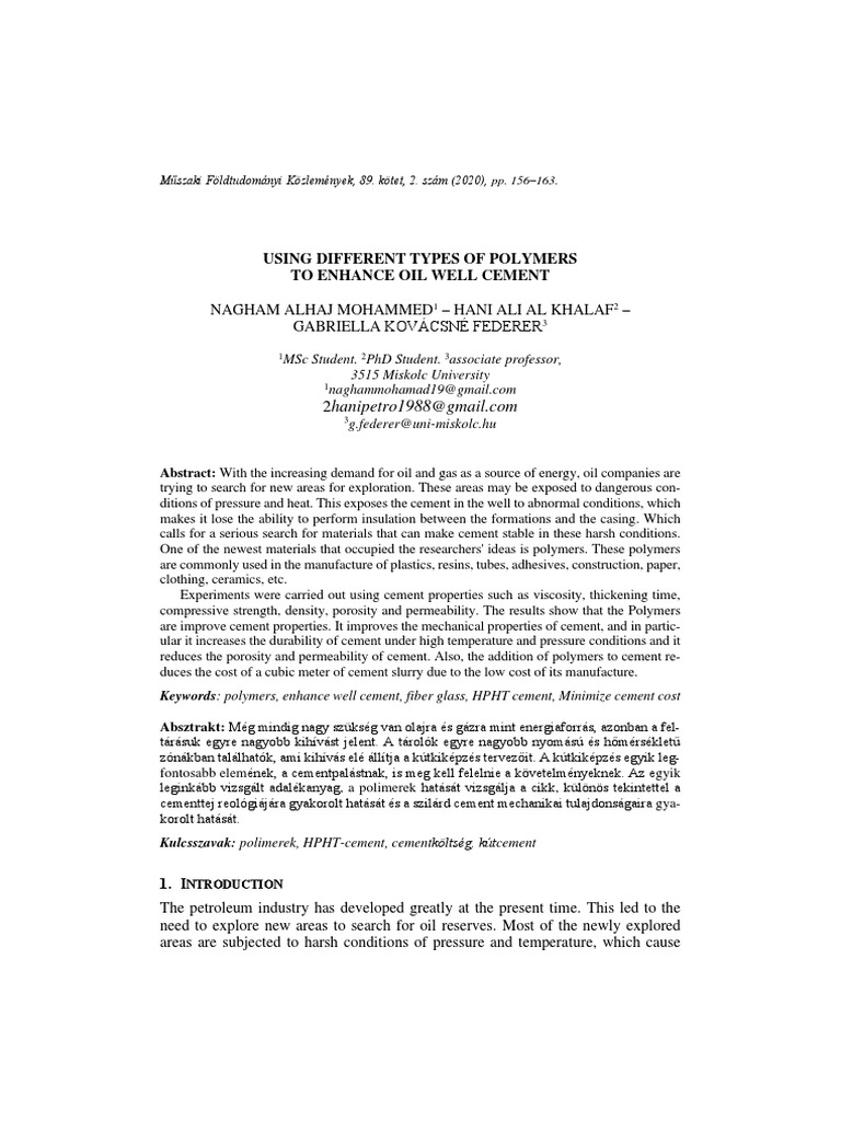 Using Different Types of Polymers | PDF | Polymers | Cement Using Different Types of Polymers | PDF | Polymers | Cement