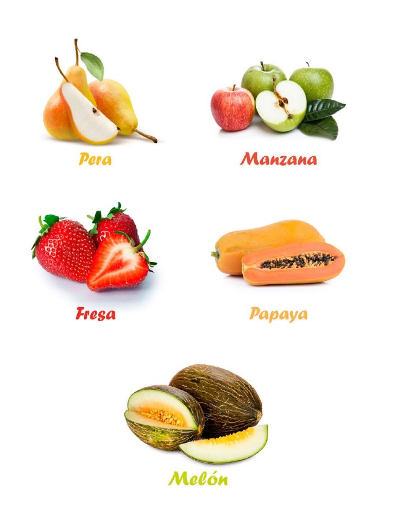 Imagenes 10 Frutas | PDF