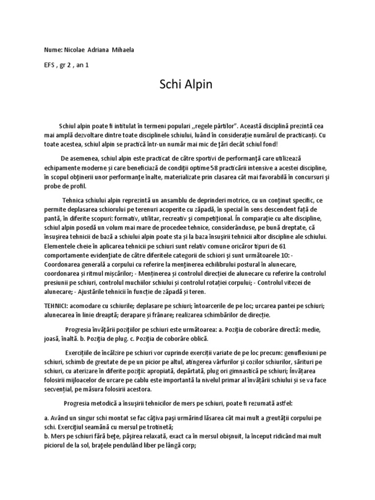 Referant SCHI | PDF