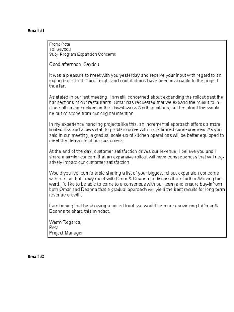Activity - Draft Influential Emails | PDF | Business | Economies Activity - Draft Influential Emails | PDF | Business | Economies