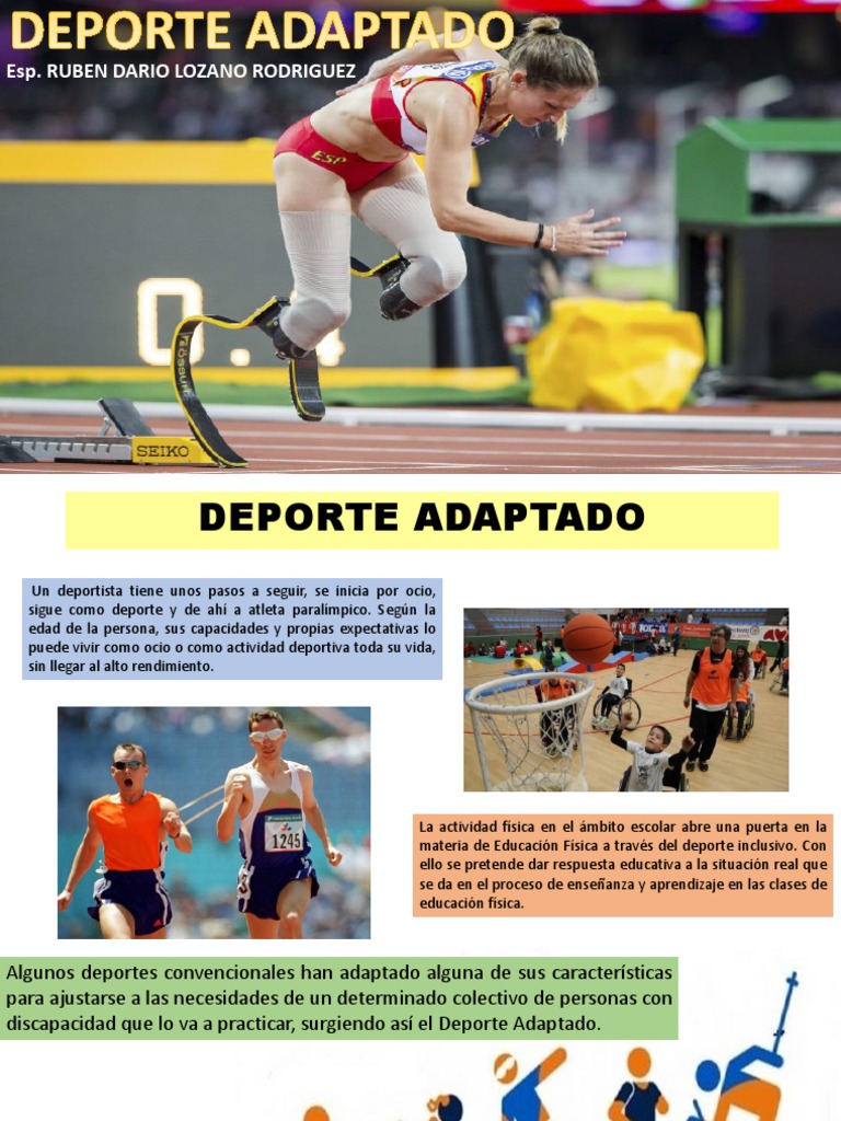 Deporte Adaptado: Inclusión y Ejemplos | PDF | Deportes y actividades ...