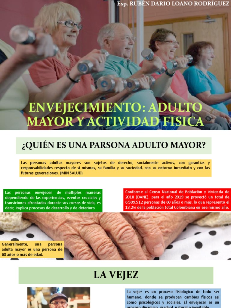 ENVEJECIMIENTO | PDF | Adultos | Vejez