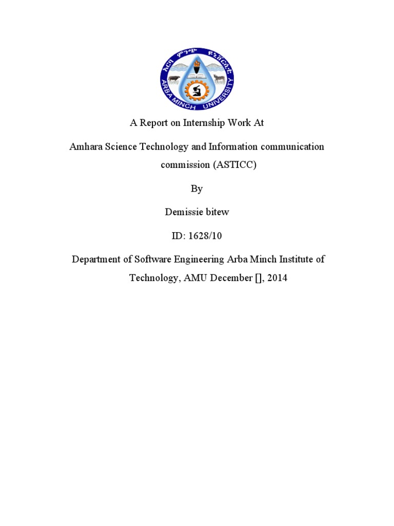 Internship Report Final | PDF | Use Case | Leadership