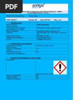 FDS - Pasta Cristal Rosa - Urca Gtex Brasil | PDF | Química