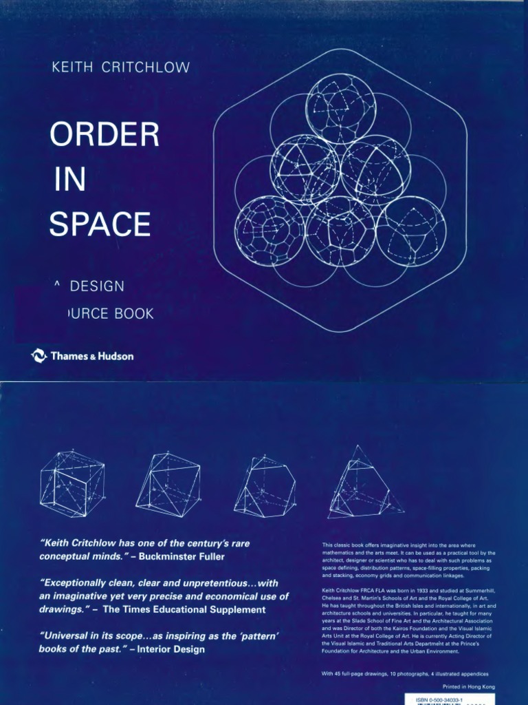 Order in Space A Design Source Book by Keith Critchlow | PDF