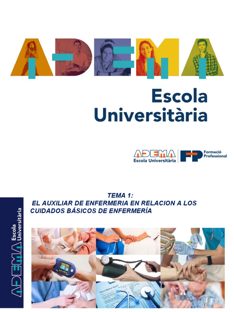 Tema 1 Los Cuidados Básicos de Enfermeria | PDF | Enfermería ...