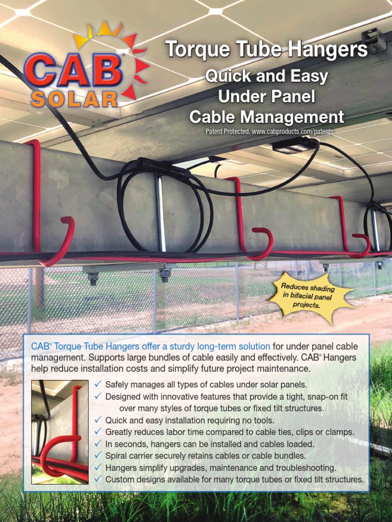 CAB Solar Tube Hangers SalesSheet5 AUG2022A | PDF | Building ...