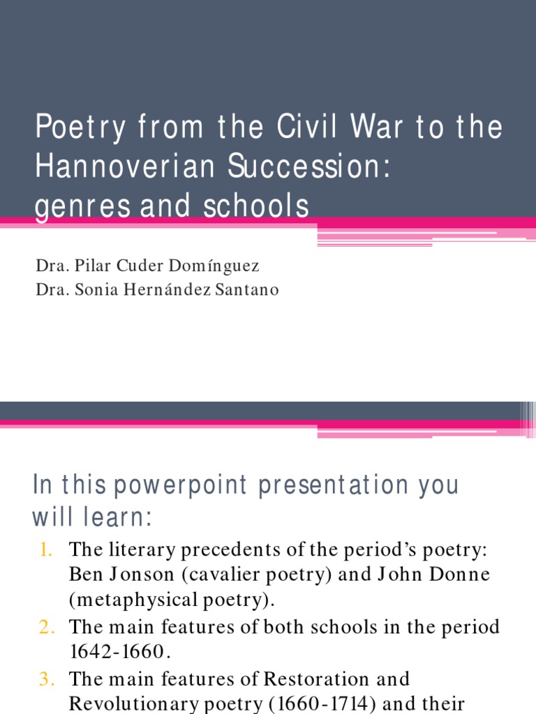 Unit 1 Poetry | PDF | Poetry | John Dryden