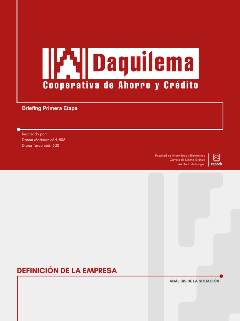 Daquilema | PDF | Cooperativa | Interés