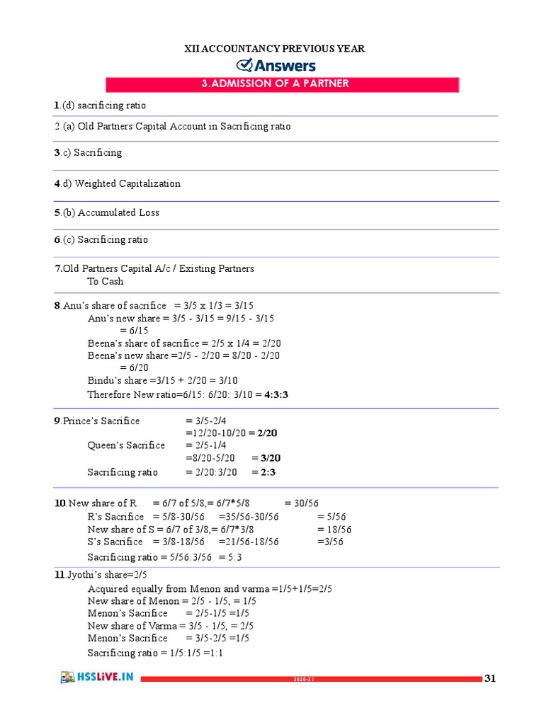 Accountancy Partner Admission Guide | PDF | Debits And Credits ...