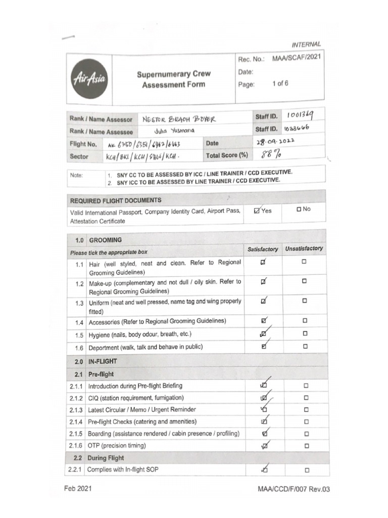 Sny Form | PDF