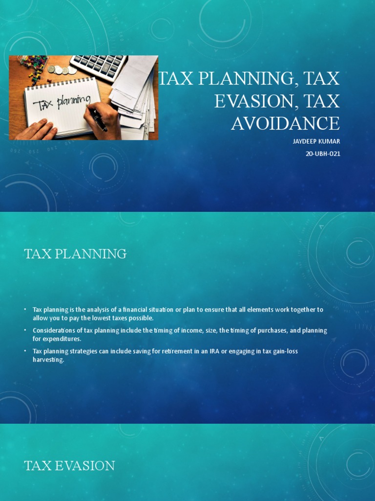 TAX Assignment | PDF | Taxes | Tax Avoidance