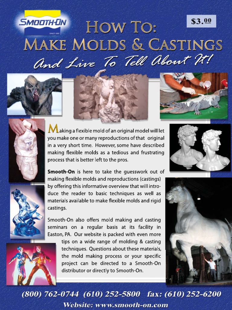 How To Make Molds & Castings | PDF | Polyurethane | Casting (Metalworking)