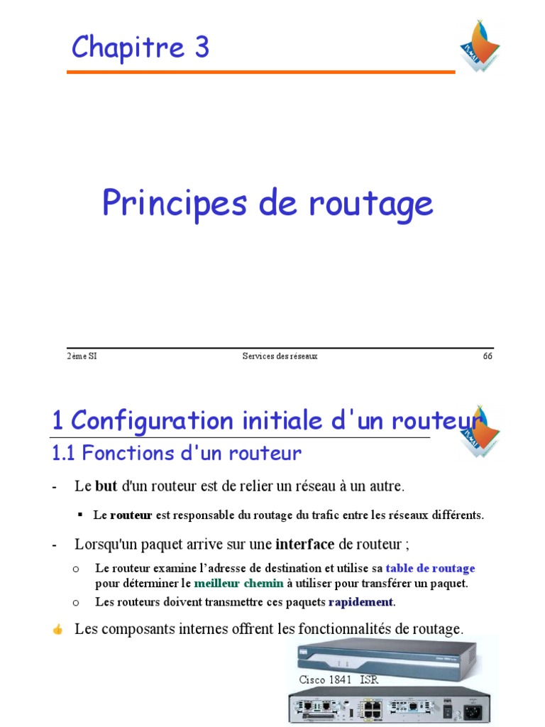 Configuration et vérification des routeurs | PDF | Adresse IP | I Pv6