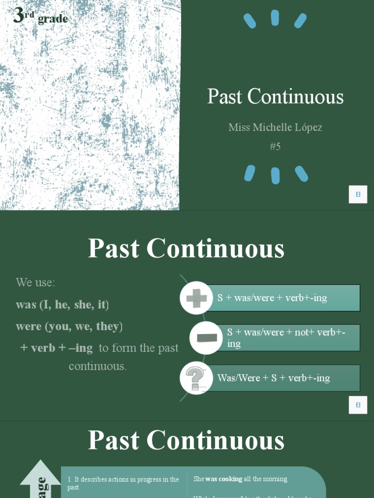 Explaining the Past Continuous Tense Through Examples of Fantasy ...