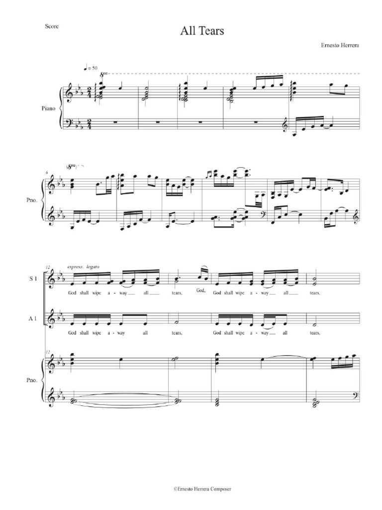 All Tears - Ernesto Herrera | PDF