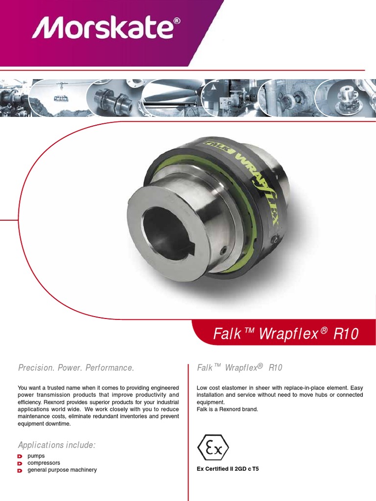 Rexnord® Falk Wrapflex Hoogelastische Askoppeling | PDF | Pump ...