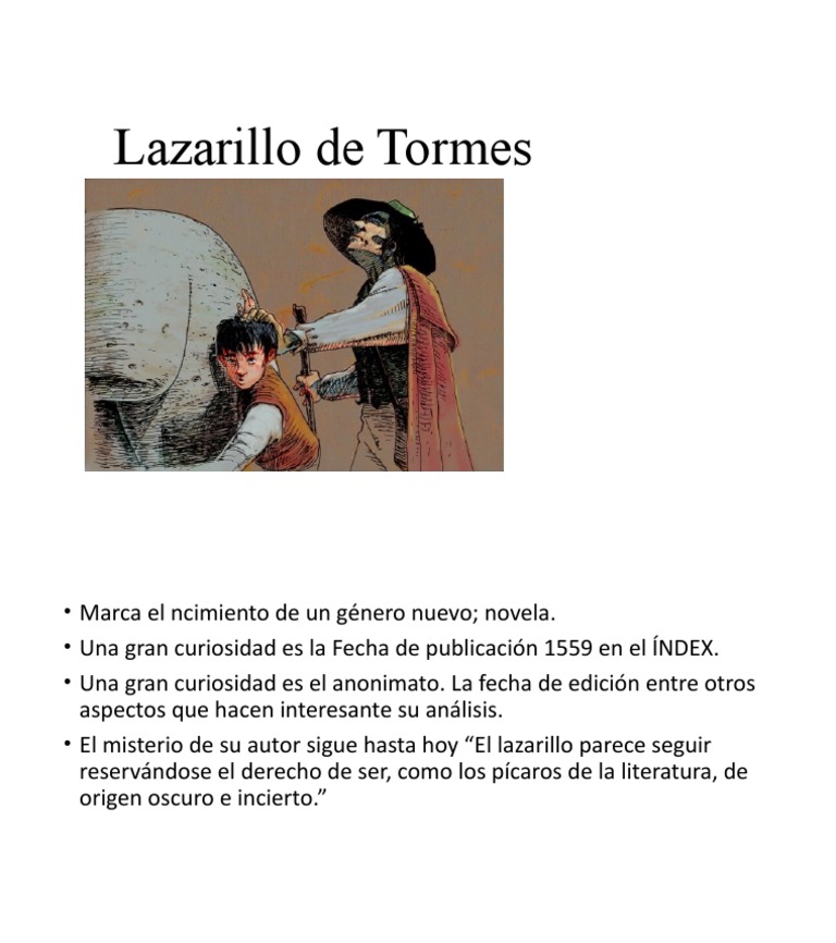 Lazarillo de Tormes | PDF | Ficción general