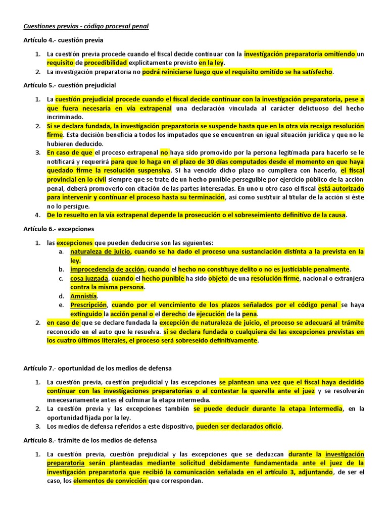 Arts CPP 4-9 | PDF | Queja | Ley Pública