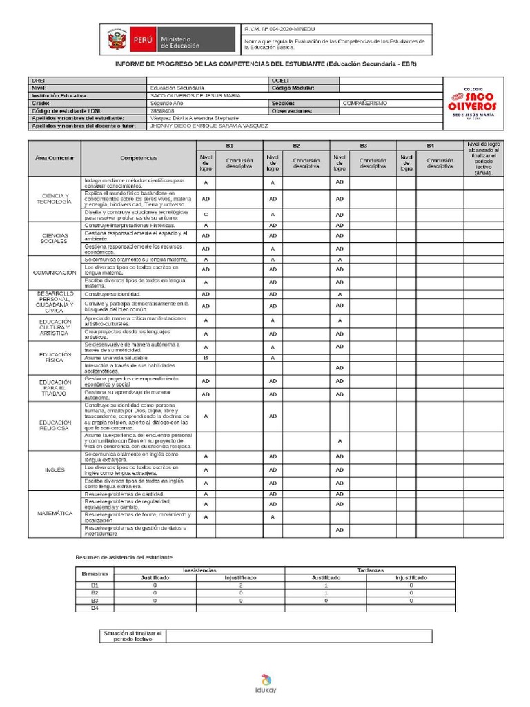 Libreta Formatica 2 | PDF