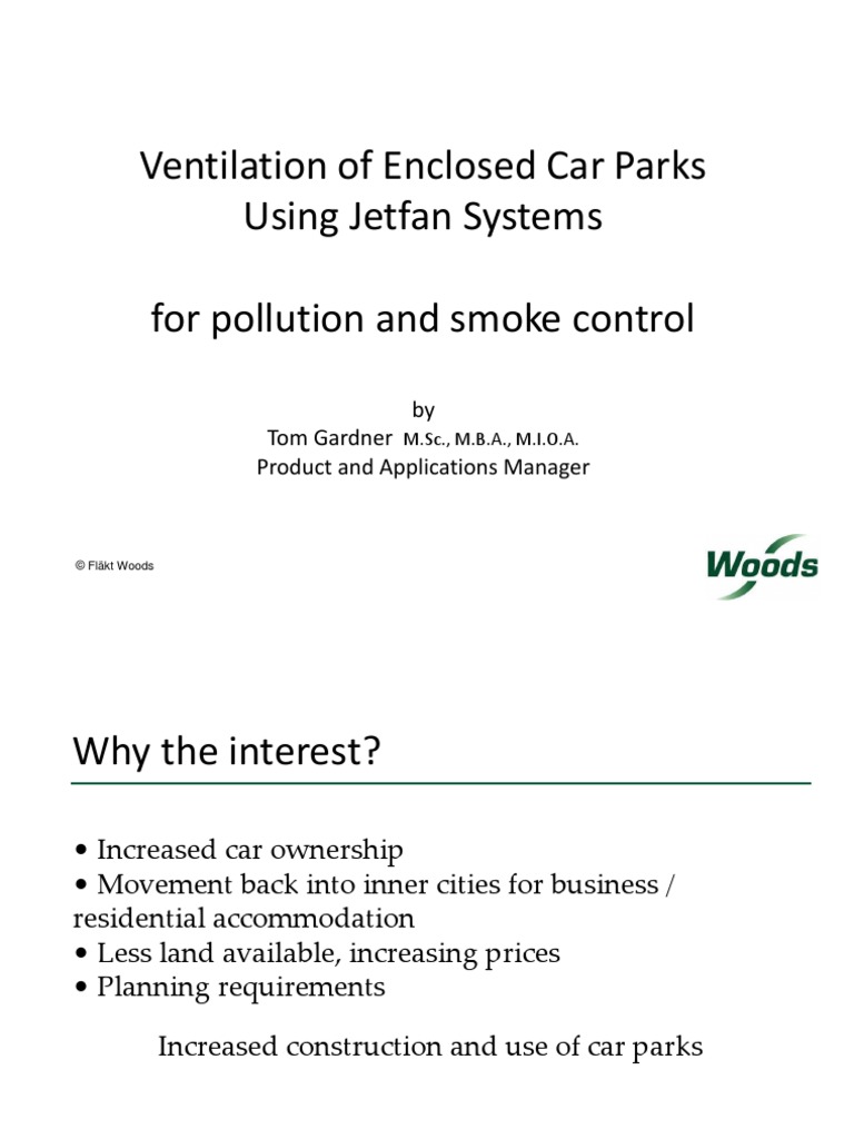 Car Park Jet Fans | PDF | Duct (Flow) | Mechanical Engineering