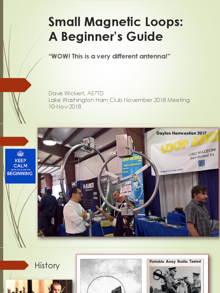 Small Mag Loops | PDF | Antenna (Radio) | Telecommunications