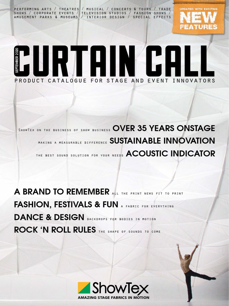 ShowTex Curtain Call English 2019 | PDF | Textiles | Curtain